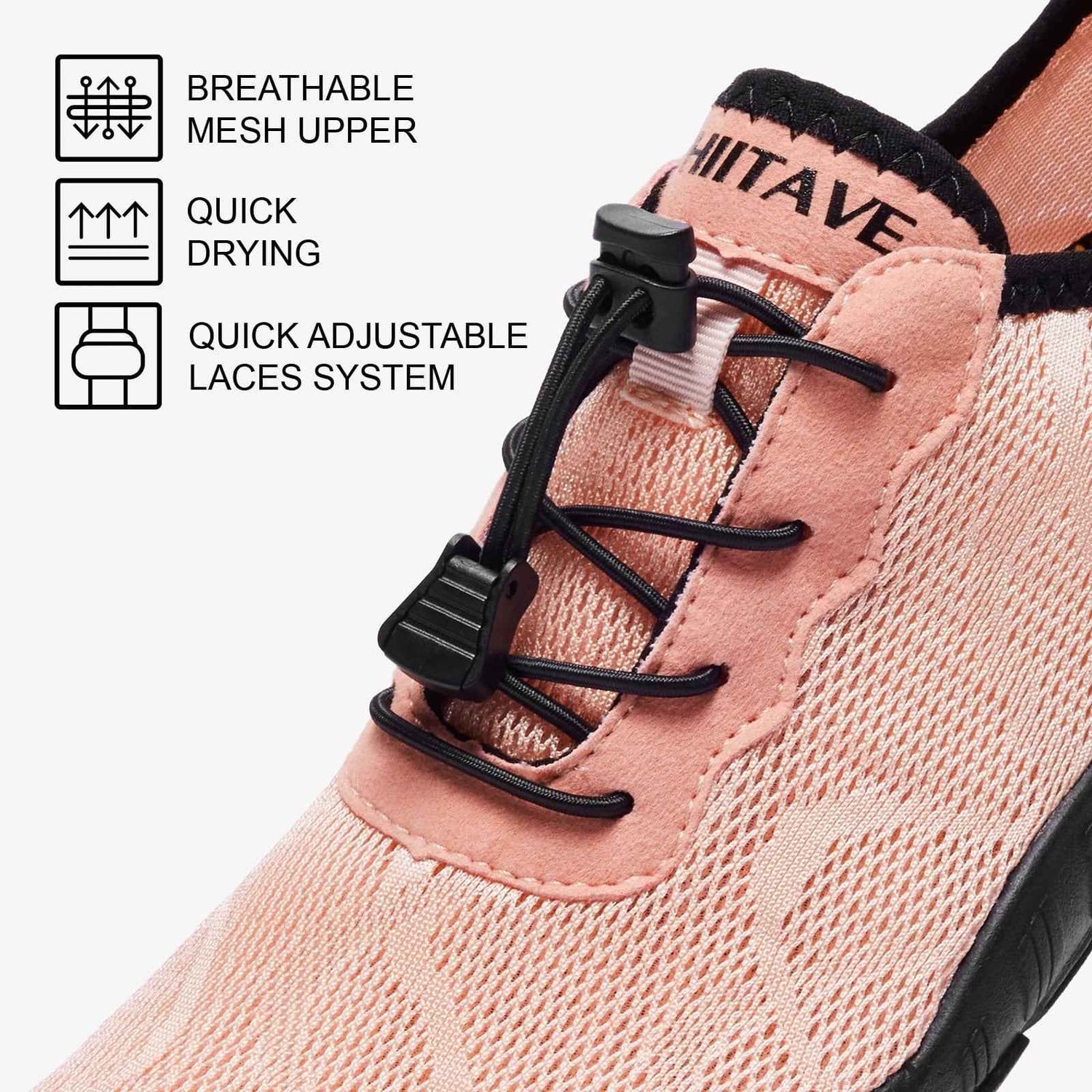 Hiitave Women's Barefoot Mesh Water Shoes – AleaderGear